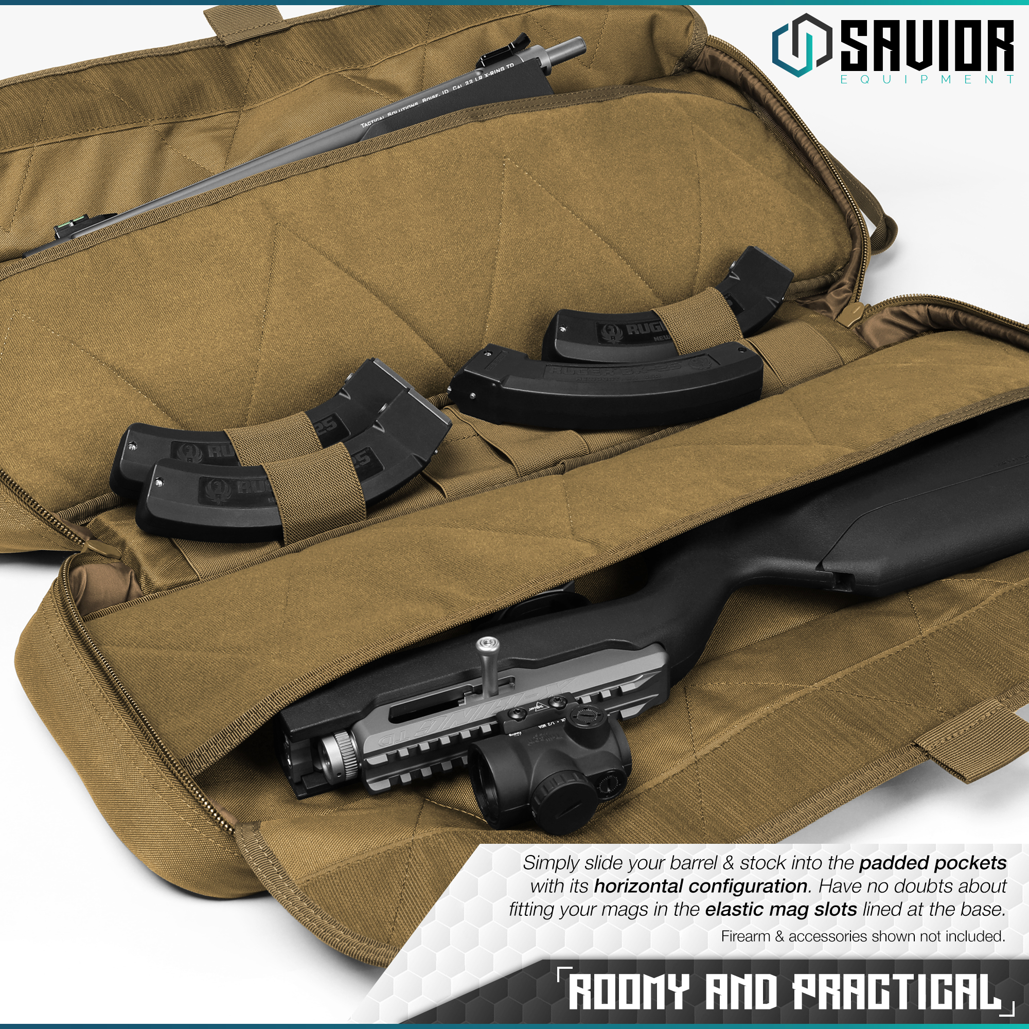 Savior Tactical Urban Takedown Bag Carbine Rifle Padded Shotgun Firearm ...